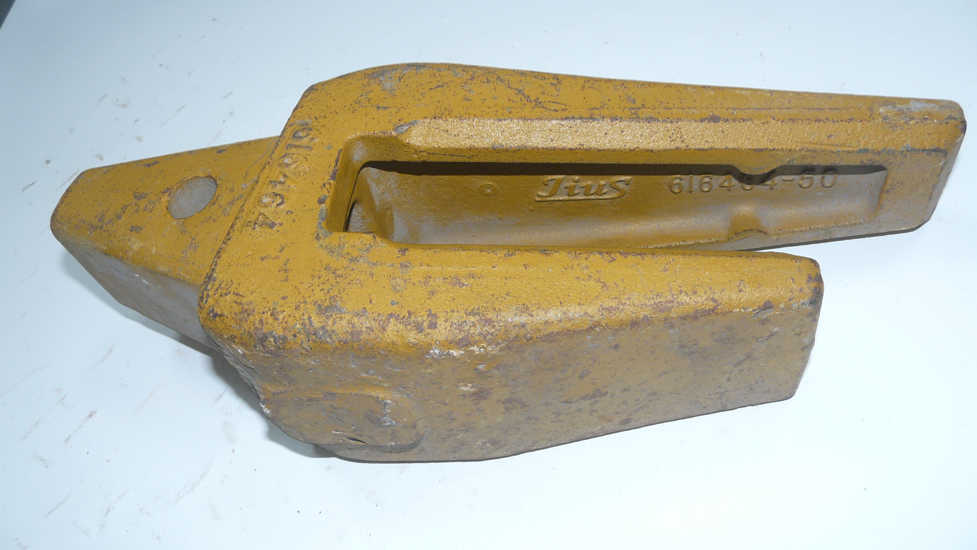 6I6464 Excavator Bucket Teeth Adapter HRC 52 - HRC 58 Excavator Bucket ...